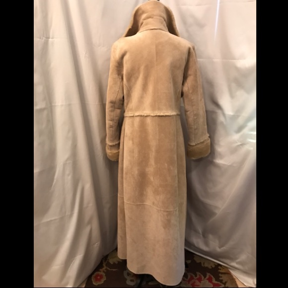 Express | Jackets & Coats | Express Long Leather Coat | Poshmark